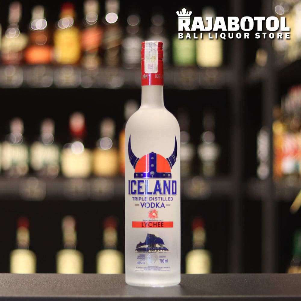 Buy ICELAND LYCHEE VODKA 700ML Online at Raja Botol Bali