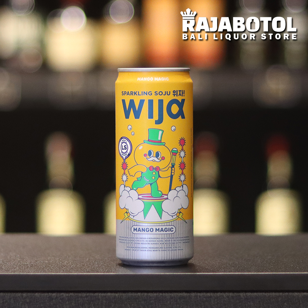 Buy WIJA Sparkling Soju Mango Can 320ml – Smooth Tropical Sparkling ...